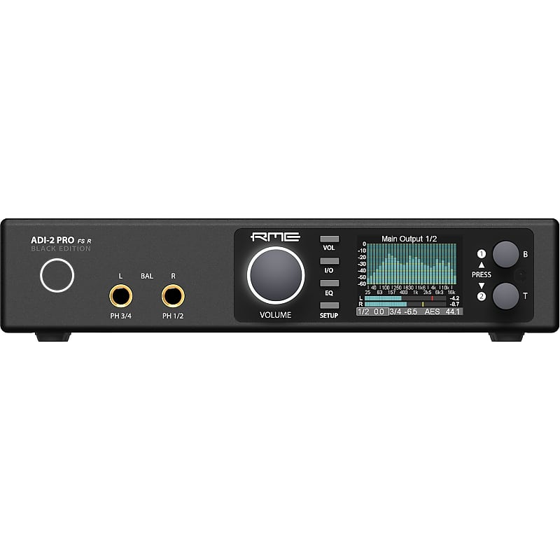 RME ADI-2 PRO FS R Black Edition AD/DA Audio Converter, | Reverb