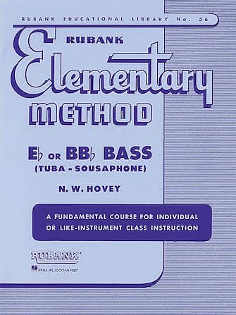 RUBANK ELEMENTARY METHOD - BASS/TUBA (B.C.) | Reverb