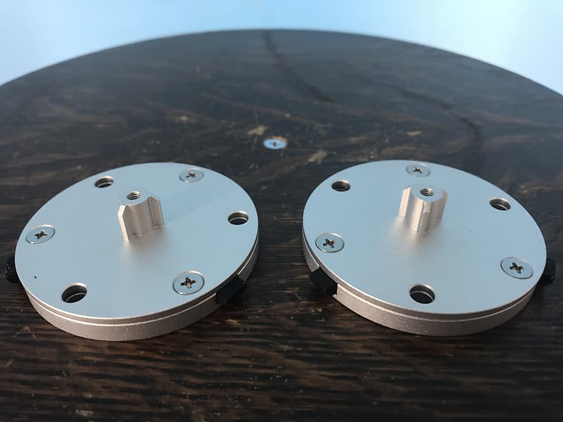 Burlington Recording Trident Aluminum Turntable Plates for | Reverb