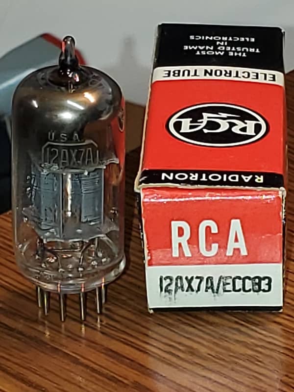 12AX7A RCA NOS/NIB Perfectly Balanced/Strong TV-7 tested | Reverb