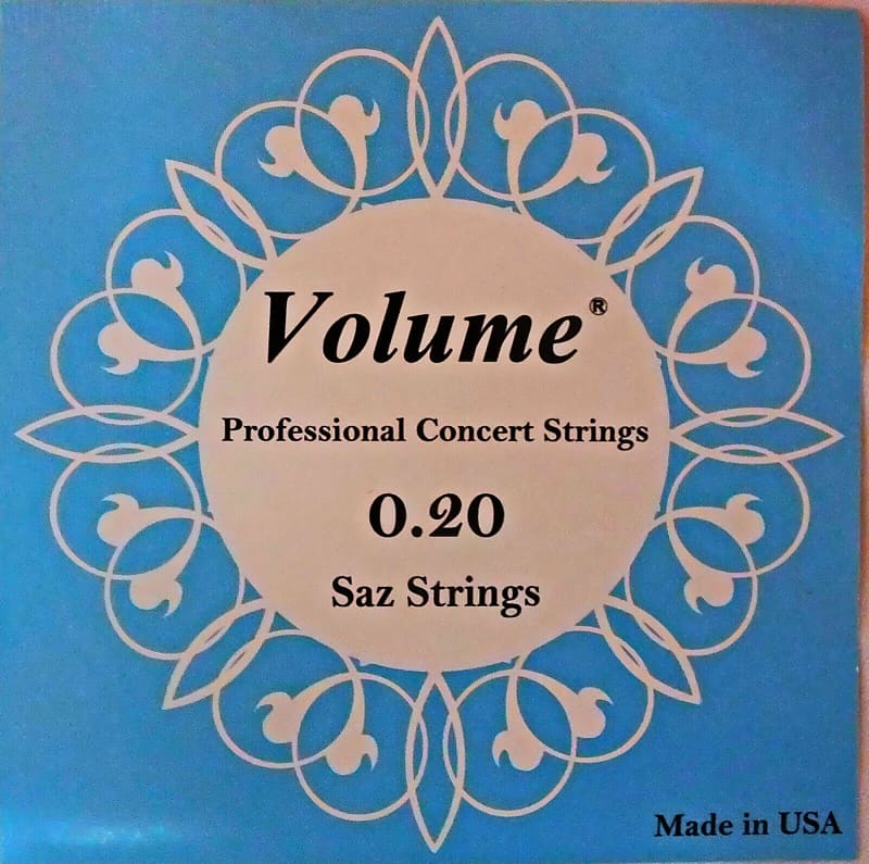 Volume String Set For Long Neck Saz Baglama 0.20 Mm | Reverb