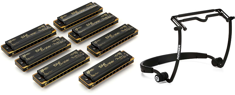 Fender Blues DeVille Harmonica - 7-pack with Case Bundle with | Reverb
