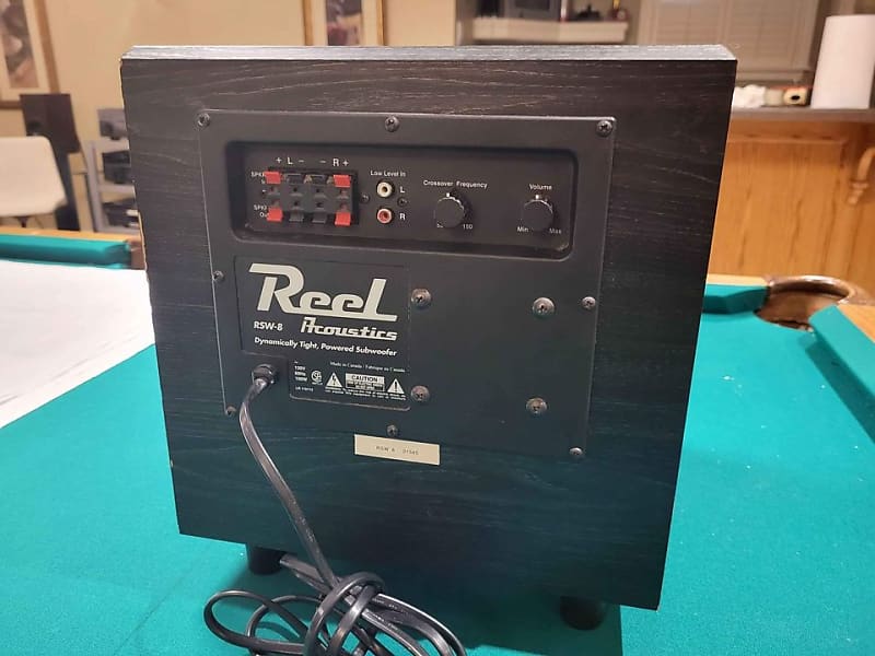 Reel RSW-8 (Powered Subwoofer) | Reverb