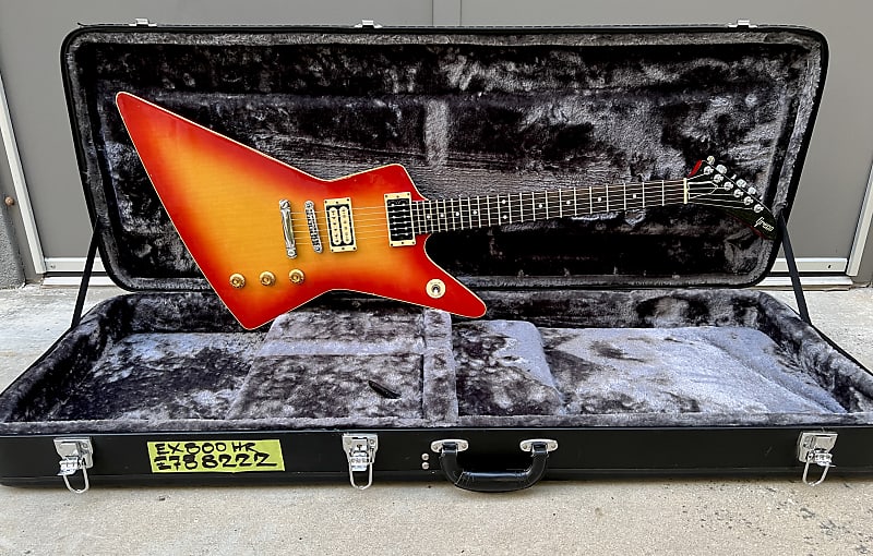 VINTAGE 1978 GRECO EX 800 HR MODEL - FLAME TOP EXPLORER - ALL | Reverb