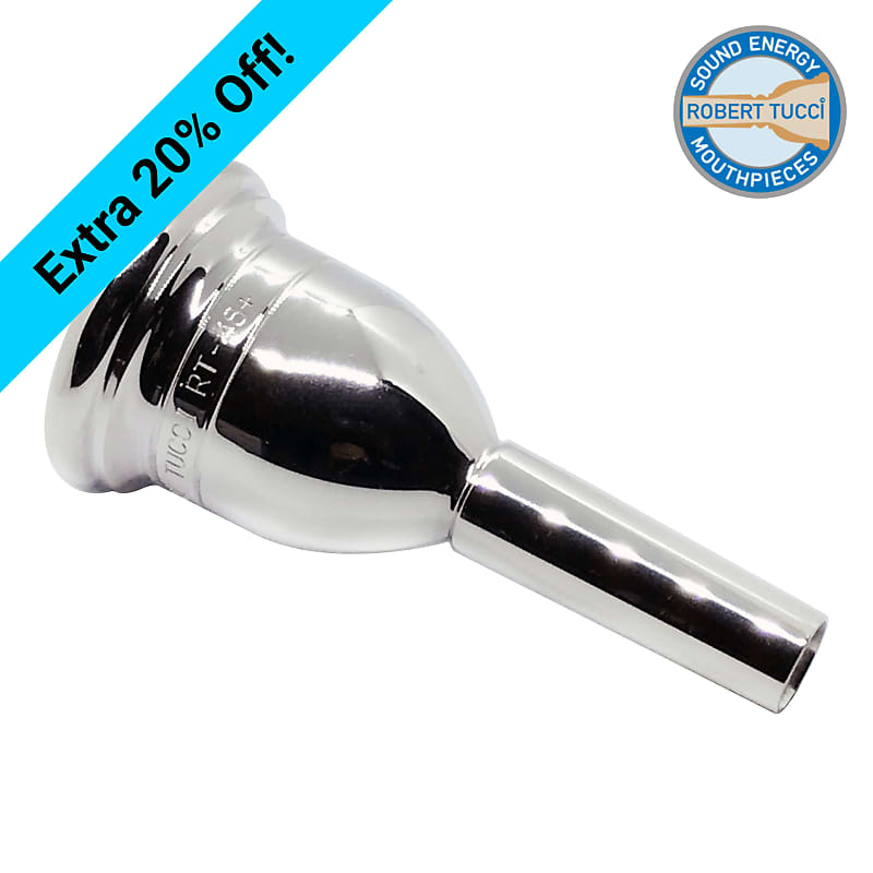 Robert Tucci RT-48+ Tuba Mouthpiece - Gold | Reverb
