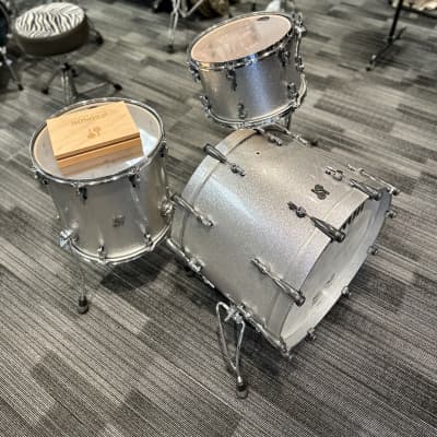 Sonor SQ2 2022 - Silver Sparkle Lacquer | Reverb