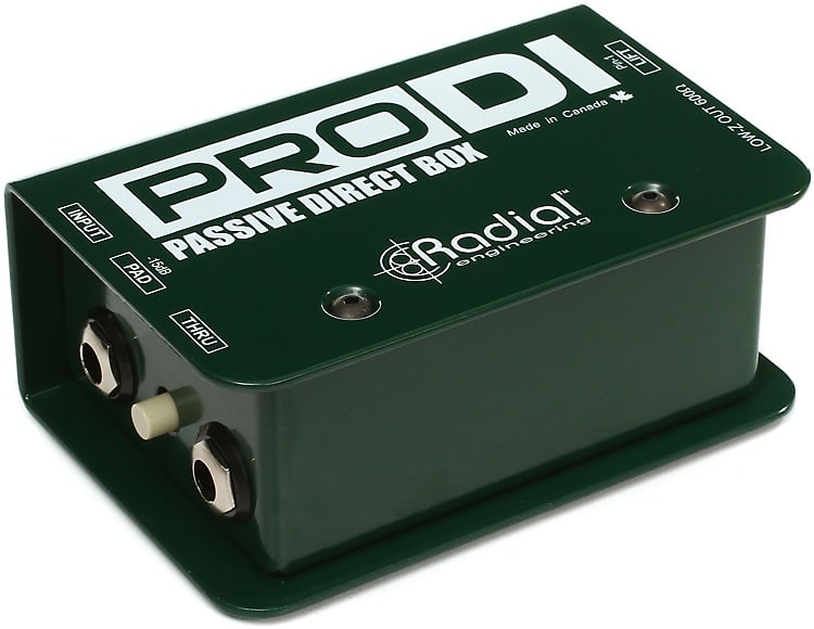 Radial ProDI 1-channel Passive Instrument Direct Box | Reverb