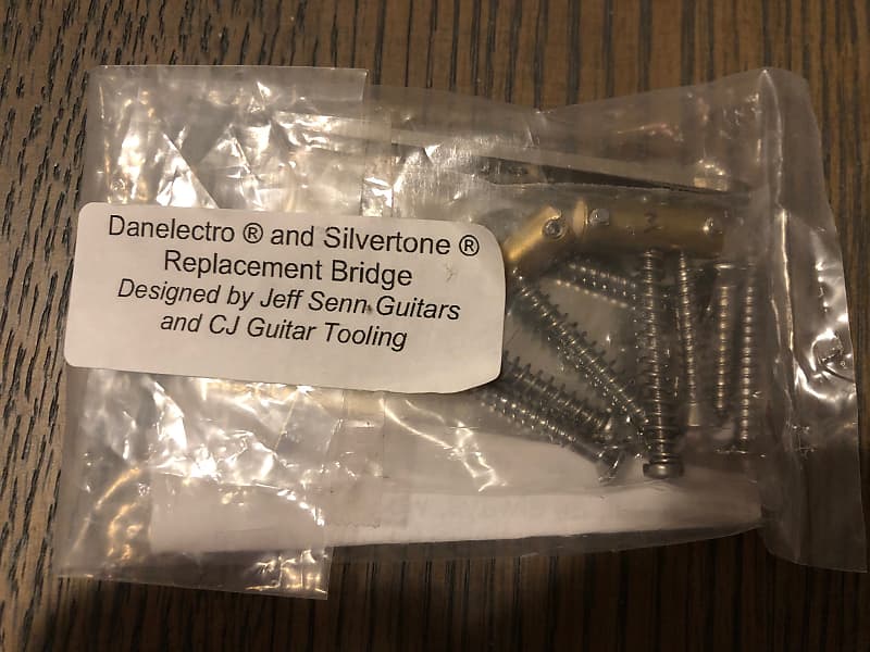 DANELECTRO AND SILVERTONE REPLACEMENT BRIDGE by JEFF SENN | Reverb