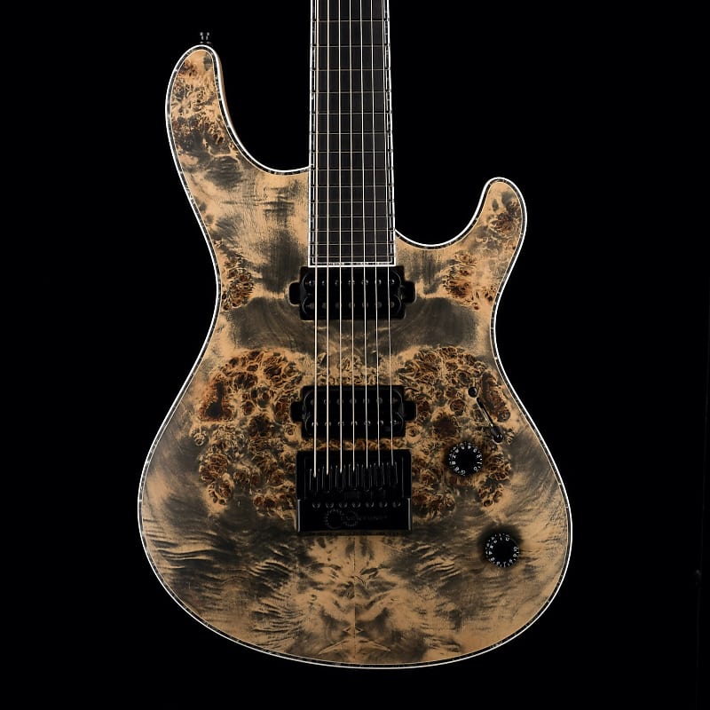 Mayones Regius 4Ever 7 String 3A Grade Eye Poplar Top Trans | Reverb