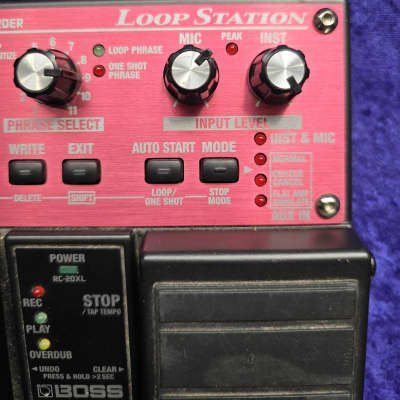 Boss RC-20XL Loop Station Looper Effect Pedal | Reverb