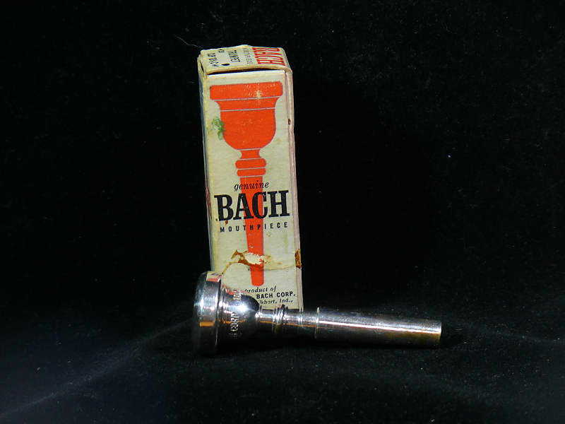 Bach 10 1/2 CW Trumpet Mouthpiece for players who press hard | Reverb