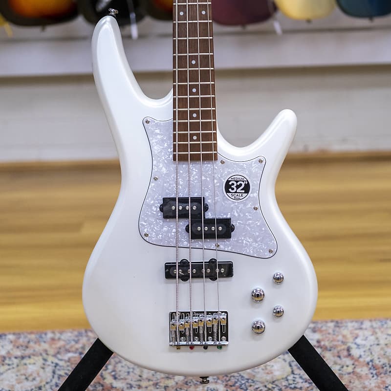 Ibanez SRMD200 Mezzo Bass Guitar (Pearl White) | Reverb