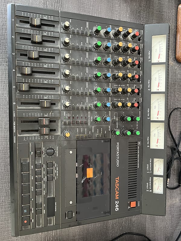 TASCAM Portastudio 246 4-Track Cassette Recorder 1980s - | Reverb