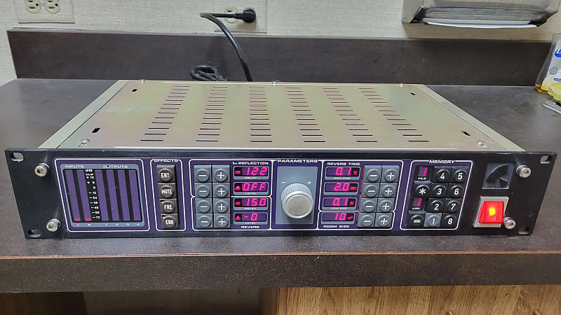 Quantec QRS Room Simulator 1980s - Black / Gold | Reverb