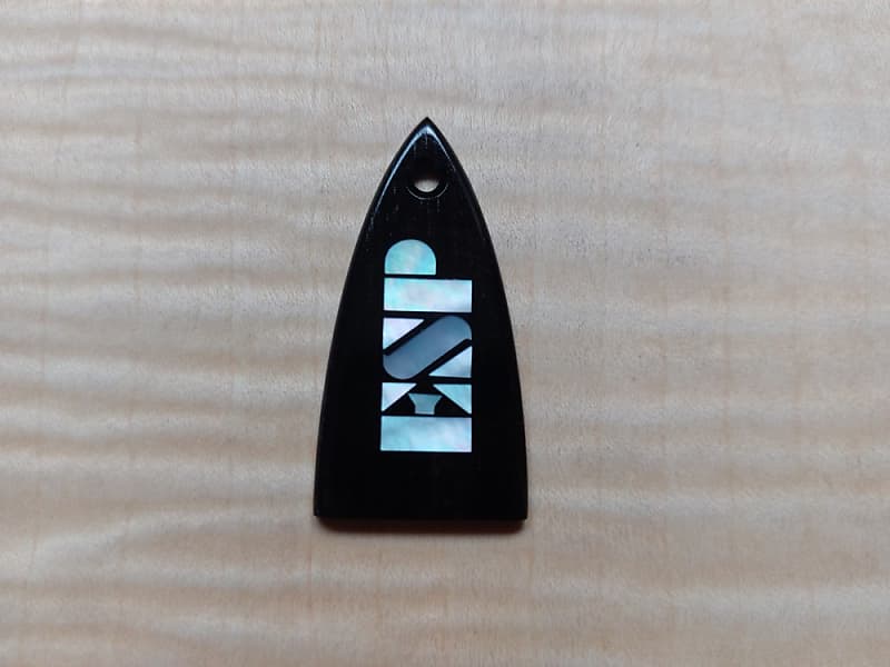 Custom Ebony Truss Rod Cover fits ESP LTD style | Reverb Brazil