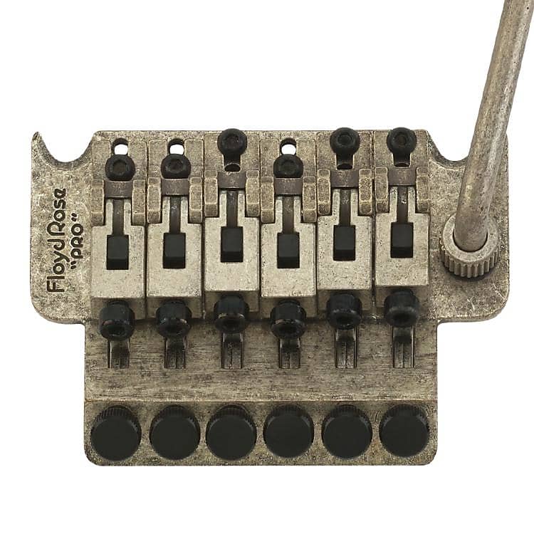 Floyd Rose 1000 Series Pro Tremolo, Ant. Silver | Reverb