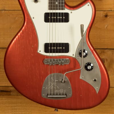Novo Nucleus Serus J | Candy Apple Red - Parchment | Reverb UK