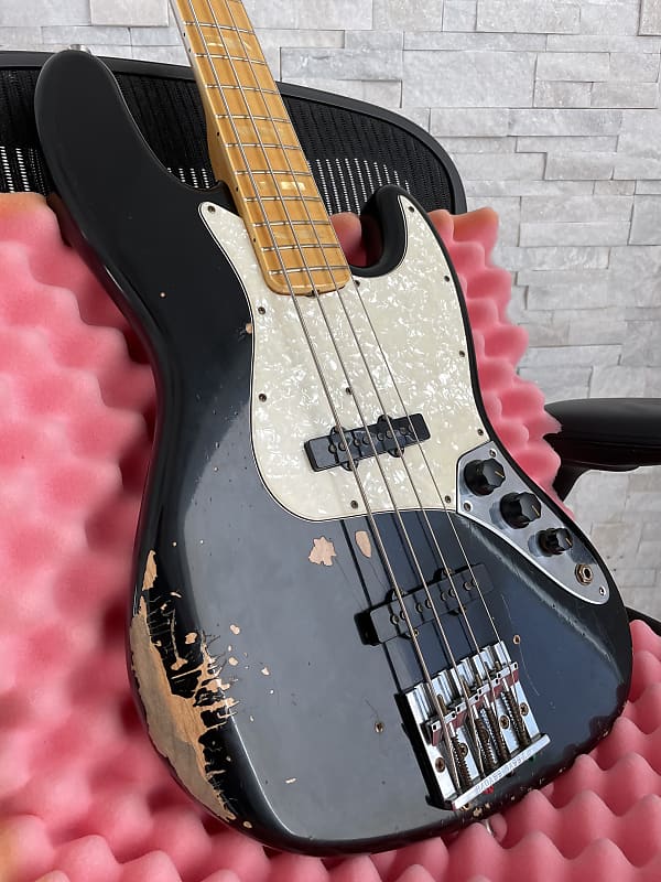 Fender Custom Shop Geddy Lee 1972 relic Jazz Bass limited | Reverb