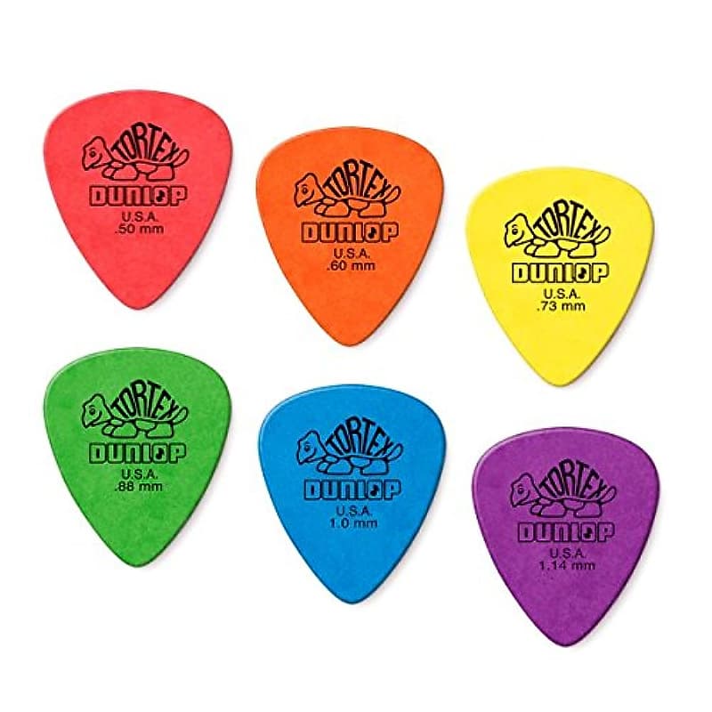 Standard Picks Sample Variety Mix Pack (2 Of Each Gauge) | Reverb