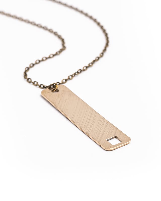 Drum Key Necklace - Reclaimed Cymbal Necklace - Antique | Reverb