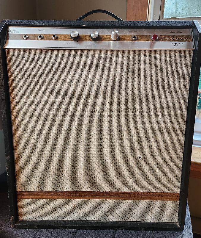 Silvertone GA20 Mid 60's - Black Tolex with | Reverb Australia
