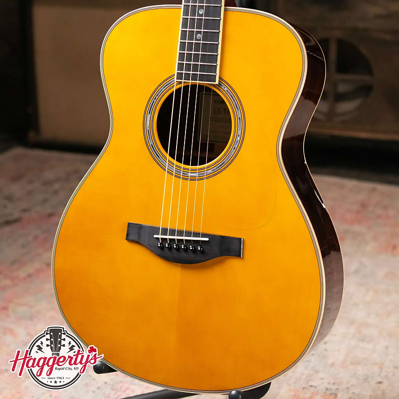 Yamaha LS-TA TransAcoustic Concert Vintage Tint | Reverb