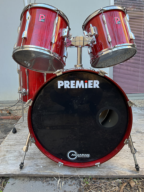 Premier XPK 1990s - Cherry stain/clear lacquer | Reverb