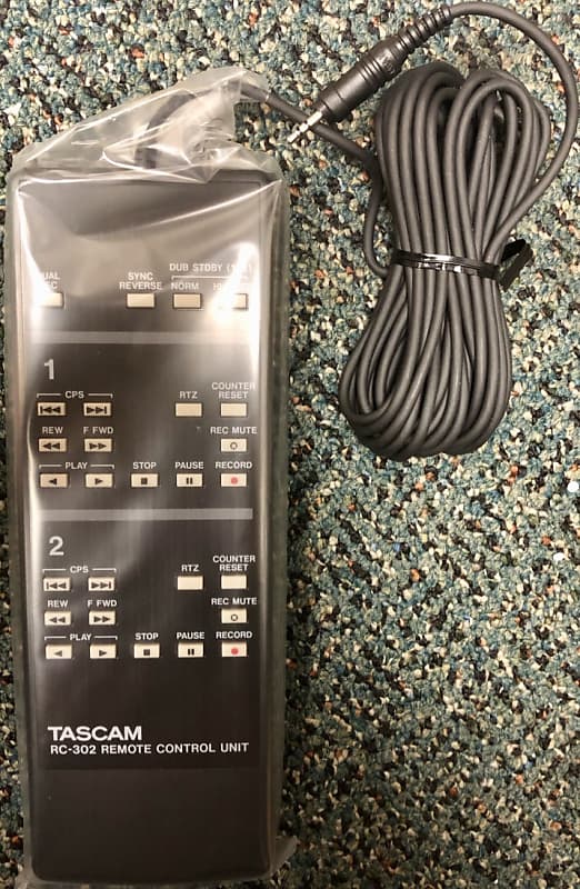 TASCAM RC-302 Wired Remote Unit for 302MKII | Reverb