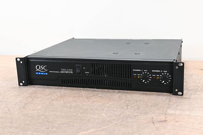 QSC RMX2450 2-Channel Power Amplifier CG01BWS | Reverb
