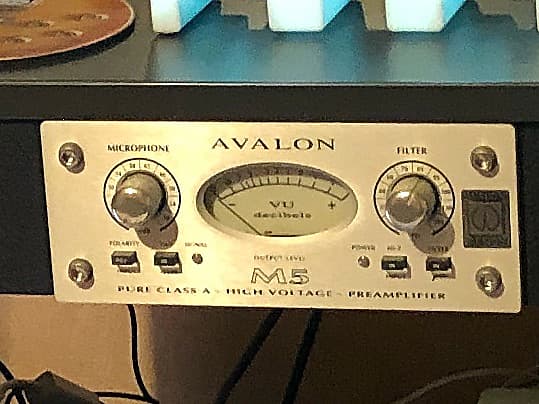Avalon M5 Microphone Preamplifier 2012 Silver | Reverb UK