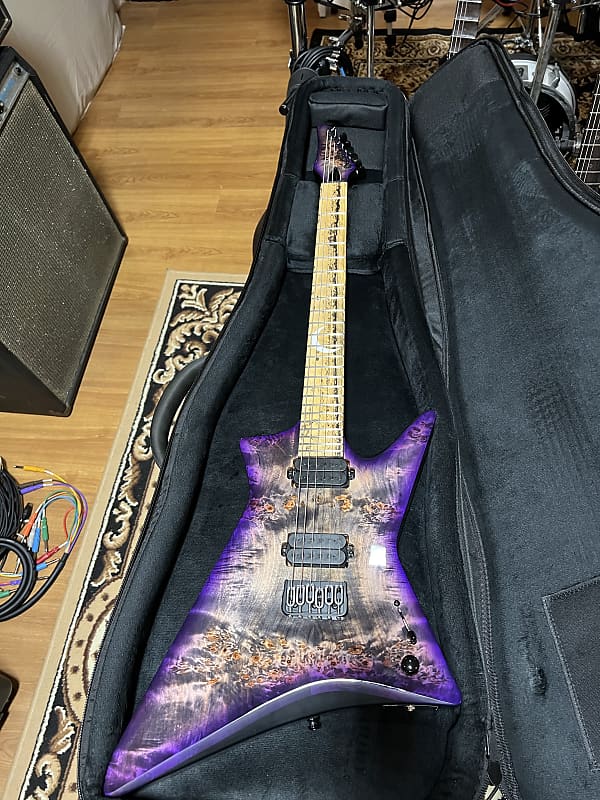 Kiesel Hyperdrive USA Custom Shop 2021 Trans Purple | Reverb