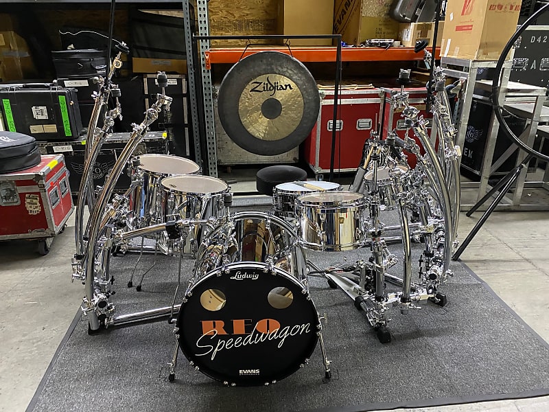 REO Speedwagon, Bryan Hitt’s 2016 Ludwig -Gibraltar Complete | Reverb