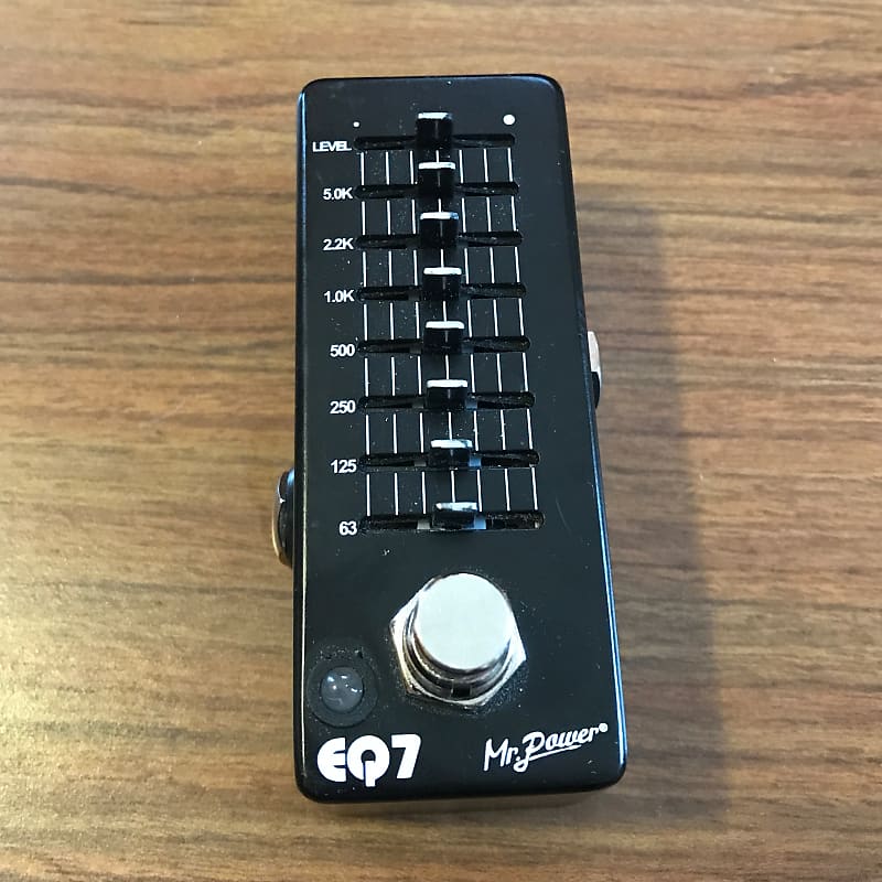 Mr. Power EQ7 - Black Mini EQ Pedal | Reverb