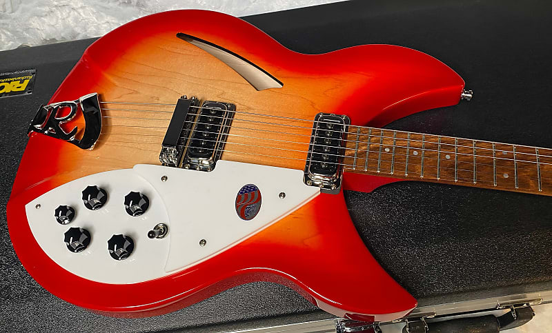 NEW! Rickenbacker 330 Fire Glo FG Fireglo - Semi Hollow | Reverb