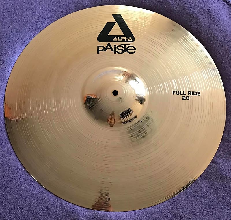 Paiste Alpha Brilliant Finish Full Ride 20" | Reverb