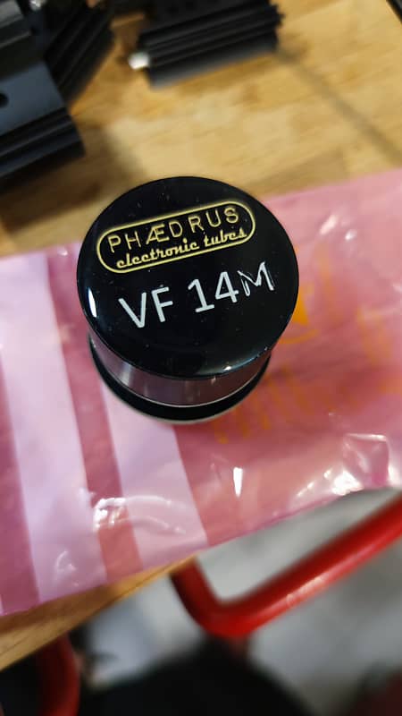 Phaedrus Audio VF14 VF14M red dot electronic tube | Reverb España