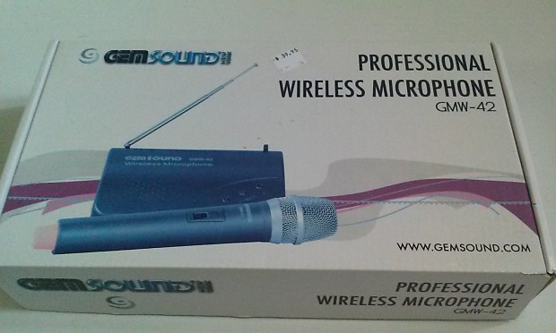 Gem Sound Professional Wireless Microphone GMW-42 | Reverb
