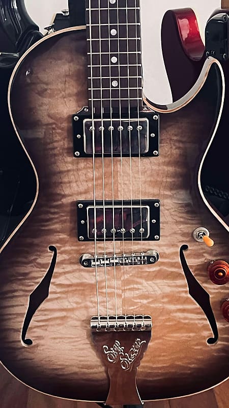 B&G Crossroads - Step Sister 2022 - Figured Maple Wolf Burst | Reverb