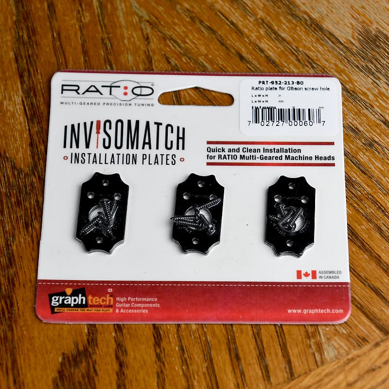 Graph Tech Ratio InvisoMatch Premium Mounting Plates For | Reverb