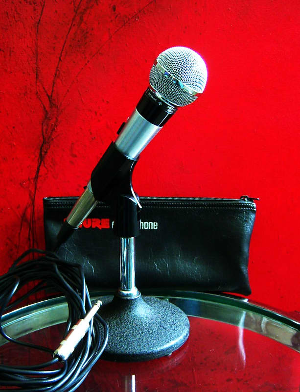 Vintage 1970's Shure Brothers PE56D / PE56 dynamic cardioid | Reverb