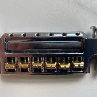 Schaller wraparound Bridge 455 1980's - chrome | Reverb