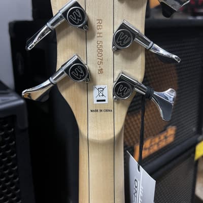 Warwick Infinity 5 Bass Fretless Natural | Reverb
