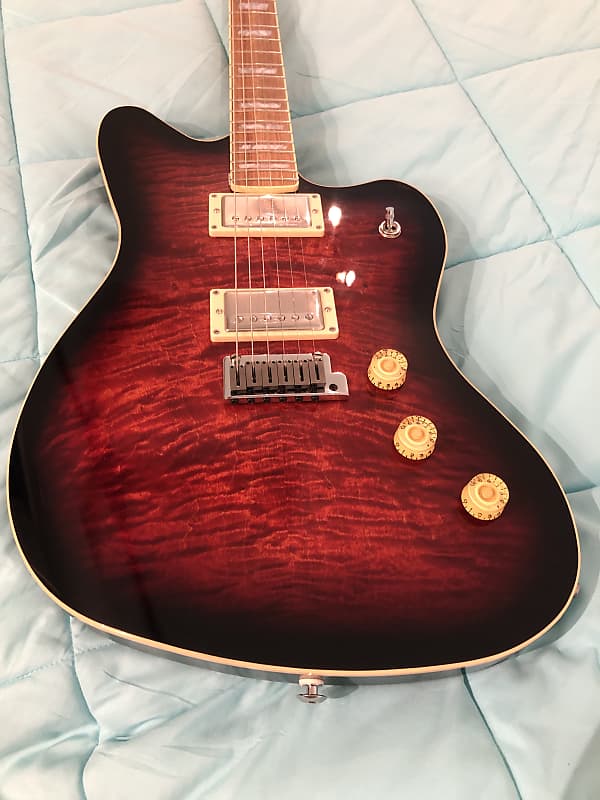 Warmoth Jazzmaster Fire burst | Reverb