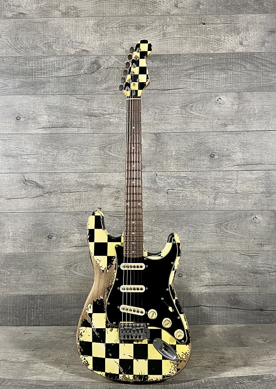 Custom Build Stratocaster 2023 - Checkerboard | Reverb