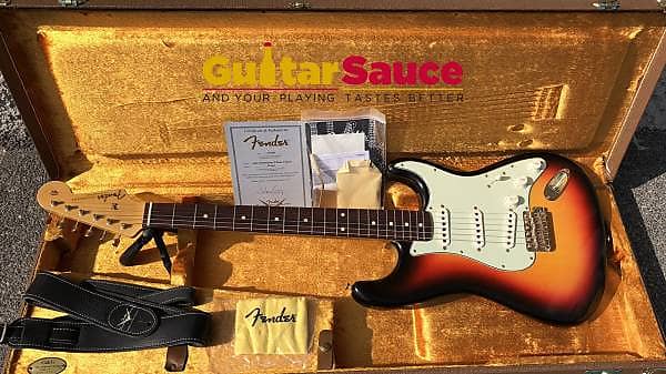 Fender Masterbuilt John Cruz Stratocaster 1960 Sunburst CC | Reverb
