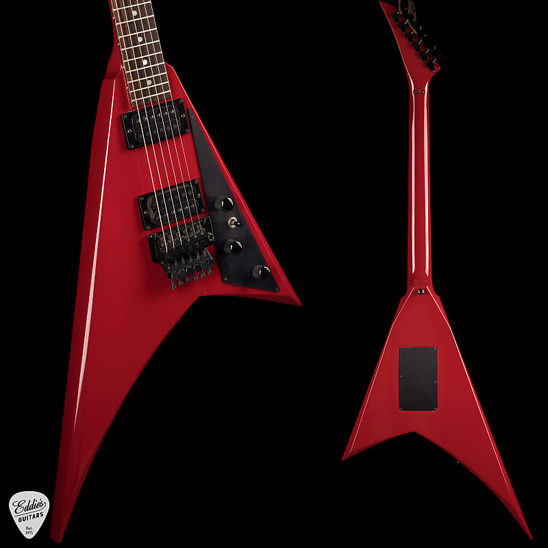 Jackson Randy Rhoads Factory Floyd Rose - Ferrari Red 1985 | Reverb
