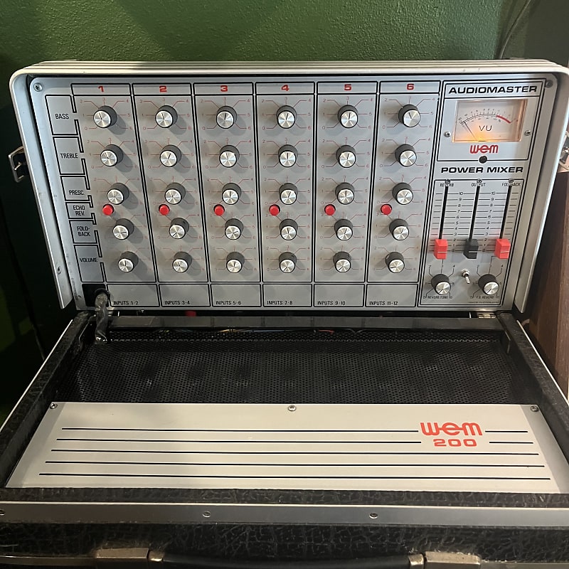 WEM Audiomaster 200 70s | Reverb