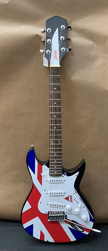 Bass Ale Promotional Union Jack 6 String Electric Guitar | Reverb