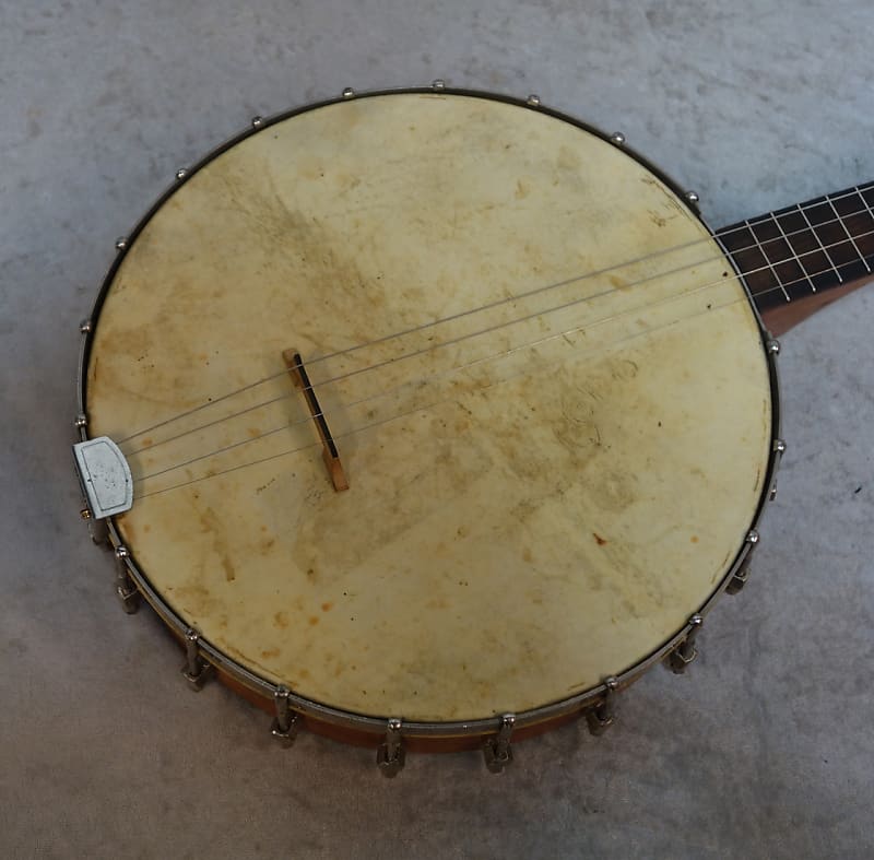 Vintage 1920's tenor banjo (Slingerland?) | Reverb