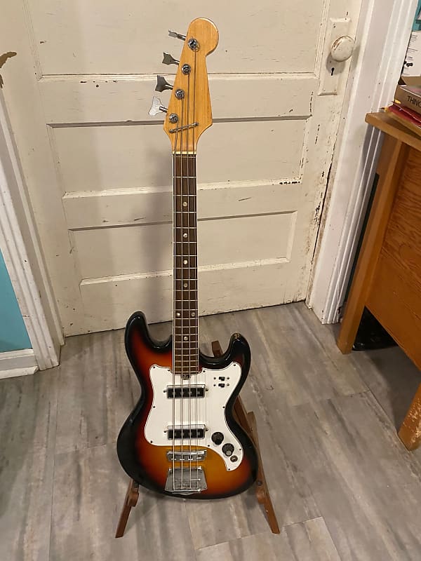 circa 1980s Unknown Strat-Style Short Neck Bass | Reverb Canada